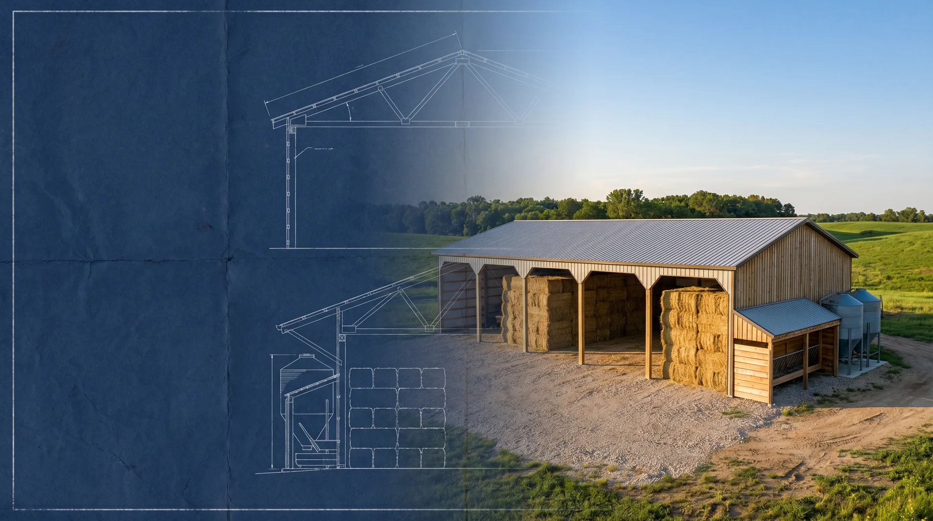 Hay & Feed Sheds | Agricultural Pole Buildings | Sherman Buildings